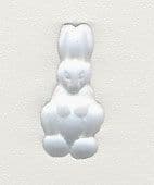 12242 Petite Standing Rabbit Matte Crystal Mill Hill Treasure