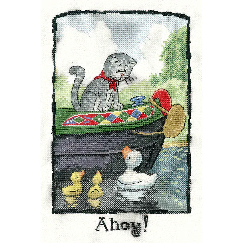 Ahoy cross stitch chart - Peter Underhill