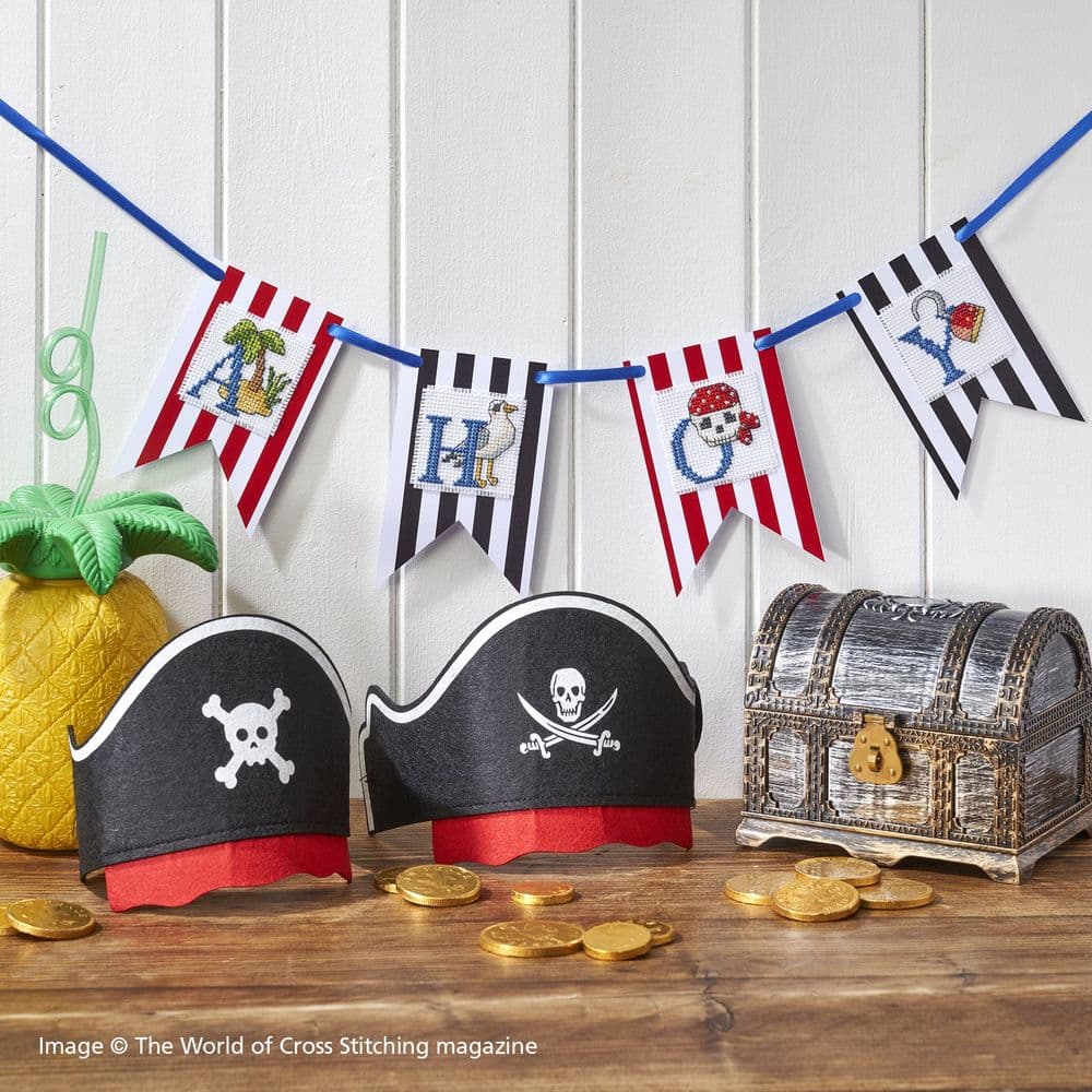 Ahoy Matey Pirates ABC WOXS Issue 345 project pack