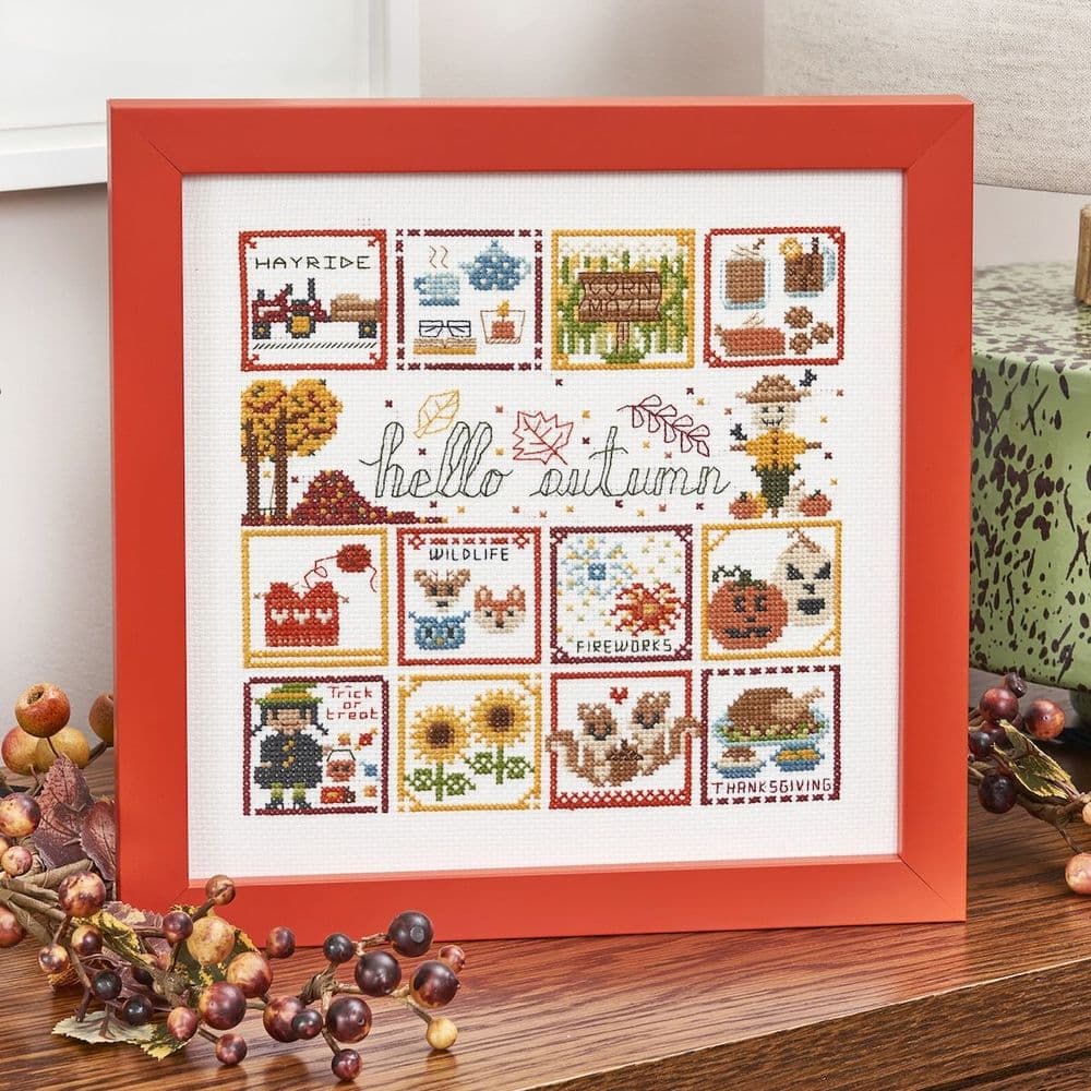 Autumn Sampler WOXS Issue 349 project pack