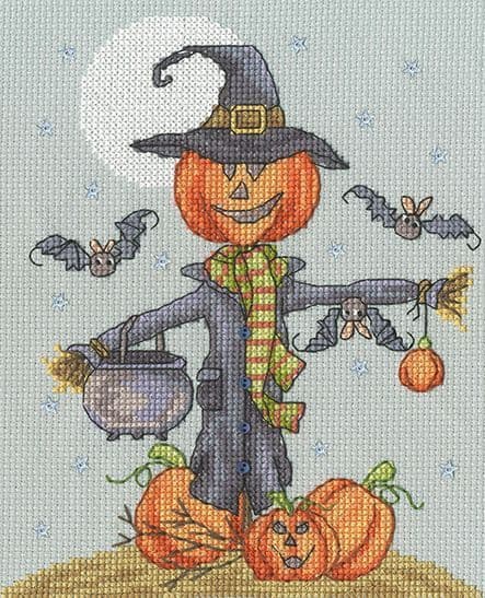 Bothy Threads All Hallows Jack cross stitch kit