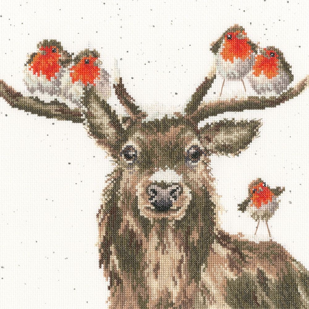 Bothy Threads Festive Friends - Hannah Dale cross stitch kit