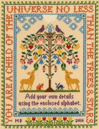 Bothy Threads Tree Of Life cross stitch kit