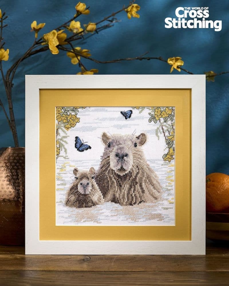 Capybara Scene WOXS Issue 358 project pack