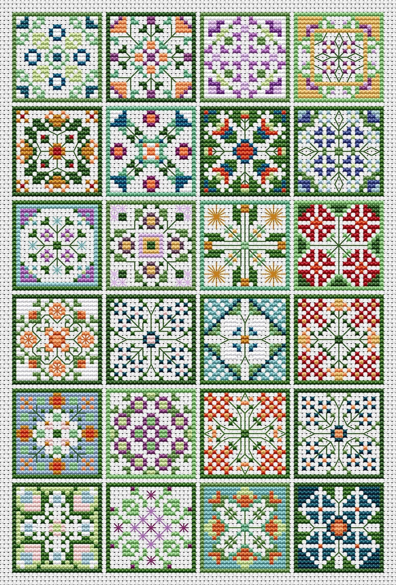 Carolyn Manning Designs All the Smalls printed cross stitch chart