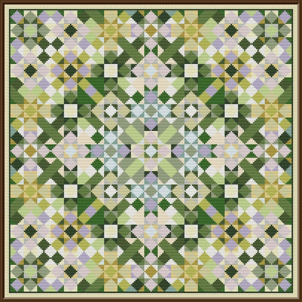 Carolyn Manning Designs Cat Whiskers printed cross stitch chart