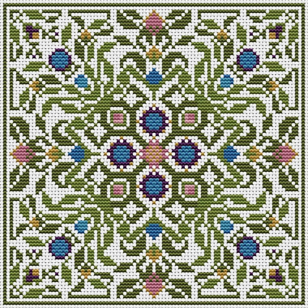 Carolyn Manning Designs Clementine Bohemian Bouquet Collection printed ...