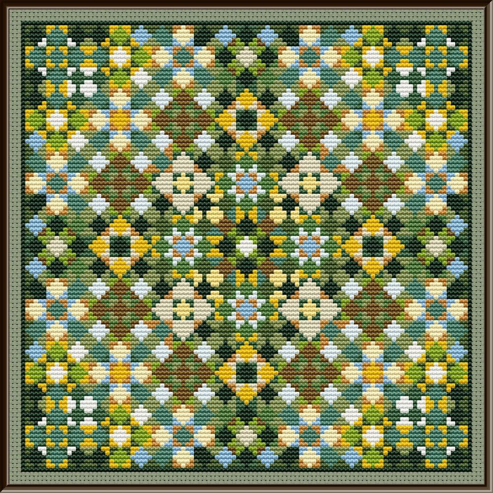 Carolyn Manning Designs Cowslip printed cross stitch chart