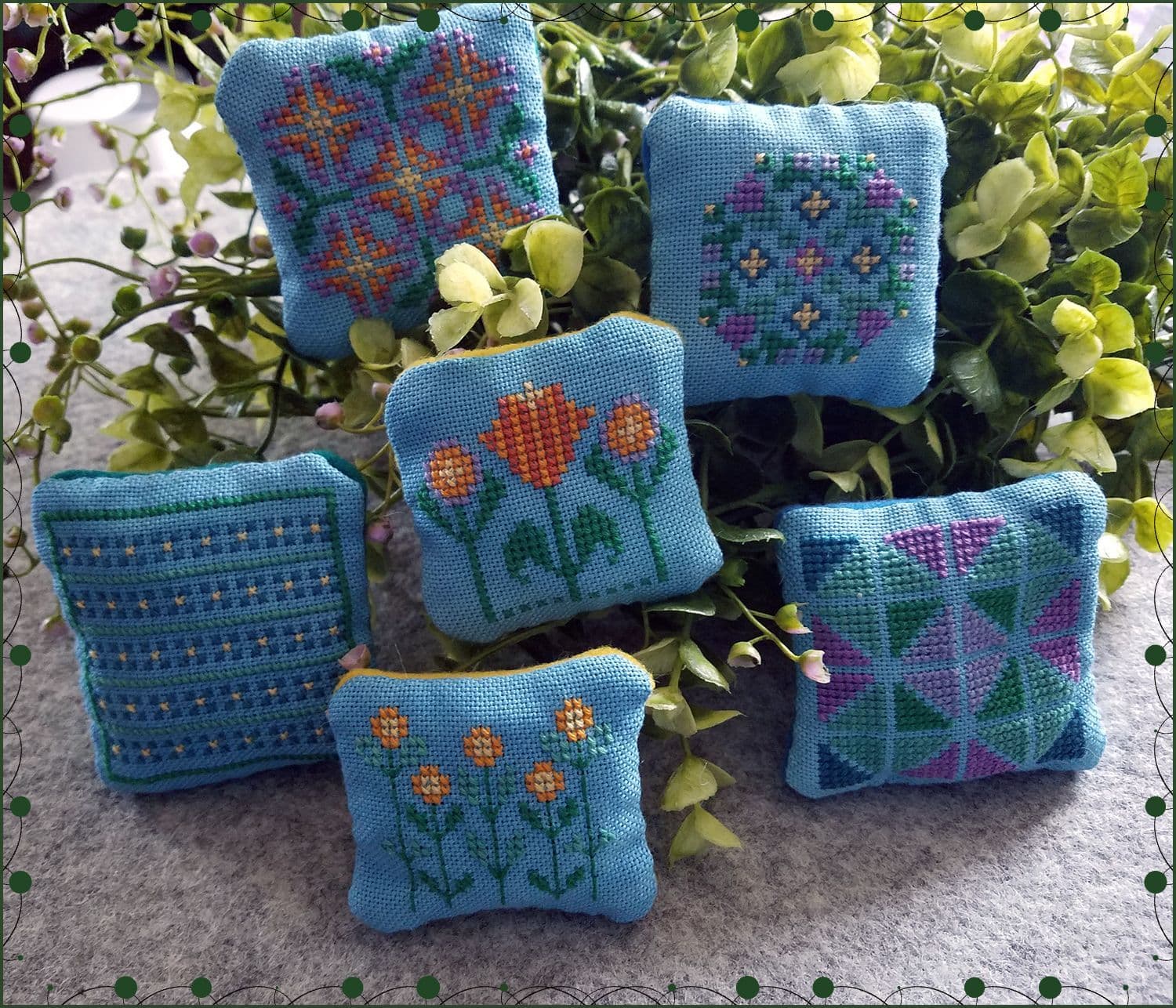 Carolyn Manning Designs Lil Stitches - May printed cross stitch chart