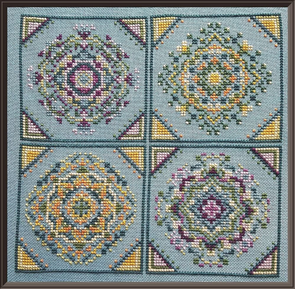 Carolyn Manning Designs Mandala Magic printed cross stitch chart