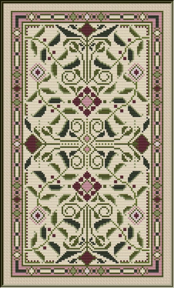 Carolyn Manning Designs Marguerite printed cross stitch chart