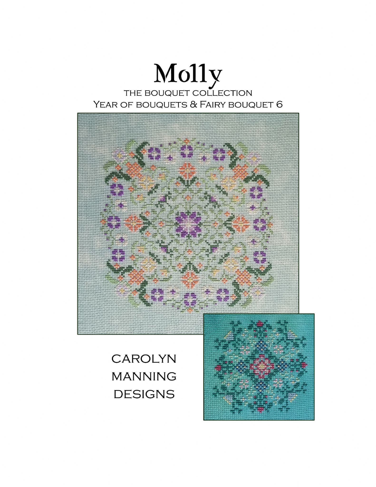 Carolyn Manning Designs Molly printed cross stitch chart
