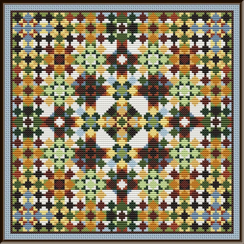 Carolyn Manning Designs Oxeye Daisy printed cross stitch chart