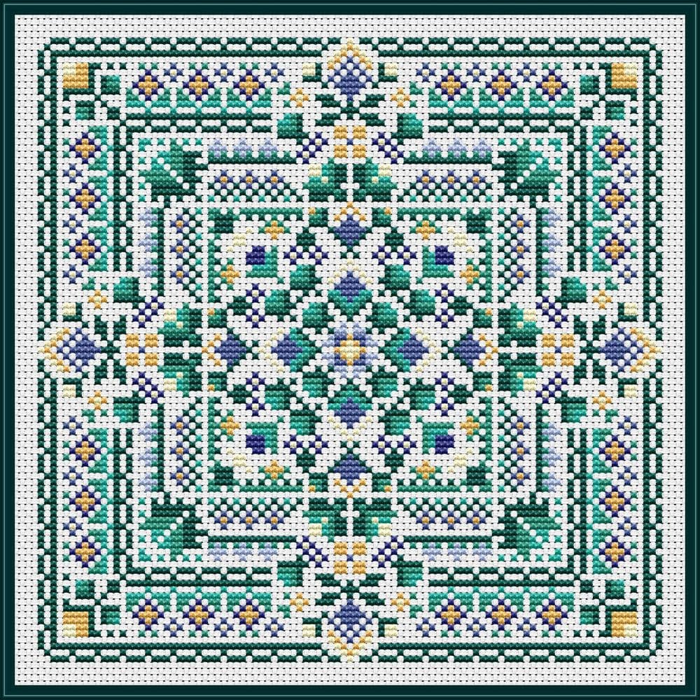 Carolyn Manning Designs Reflect printed cross stitch chart