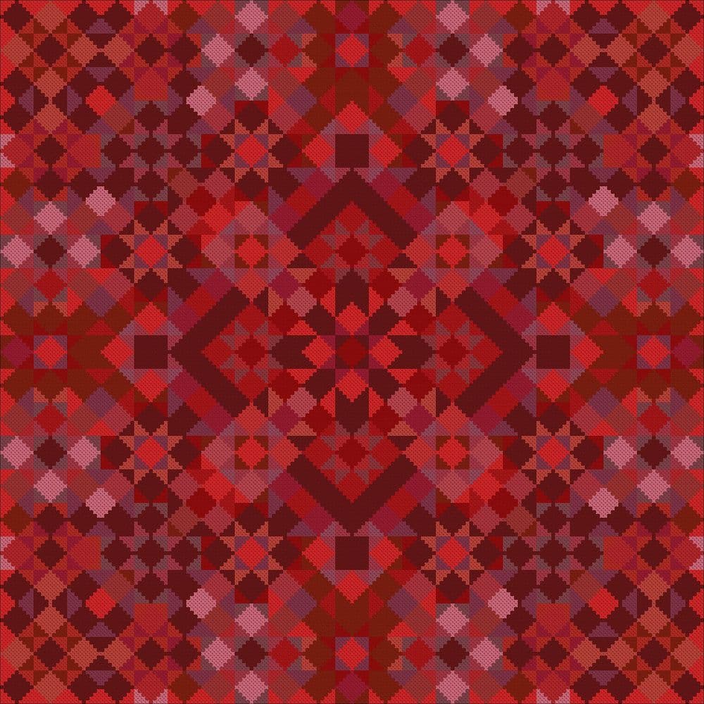 Carolyn Manning Designs Ruby printed cross stitch chart