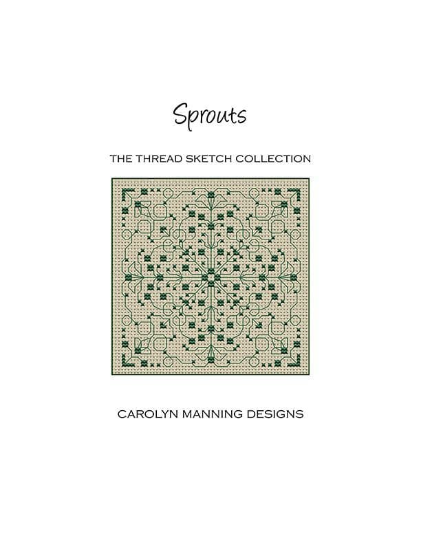 Carolyn Manning Designs Sprouts printed cross stitch chart