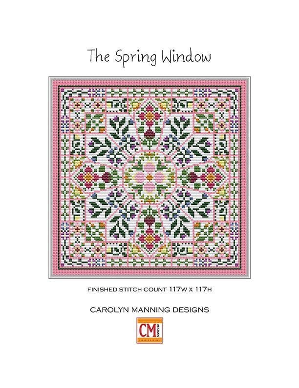 Carolyn Manning Designs The Spring Window printed cross stitch chart