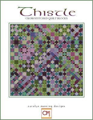 Carolyn Manning Designs Thistle printed cross stitch chart