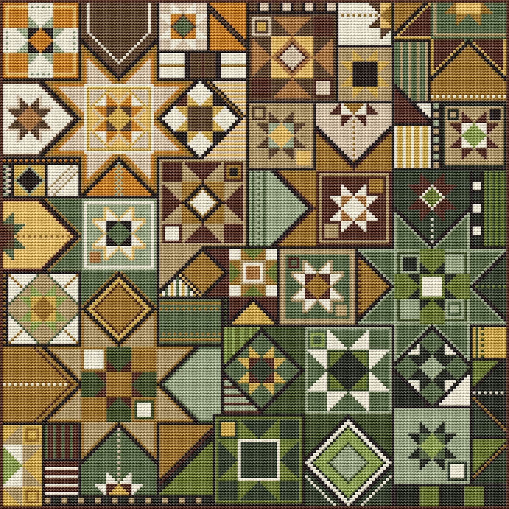 Carolyn Manning Designs When Stars Collide printed cross stitch chart