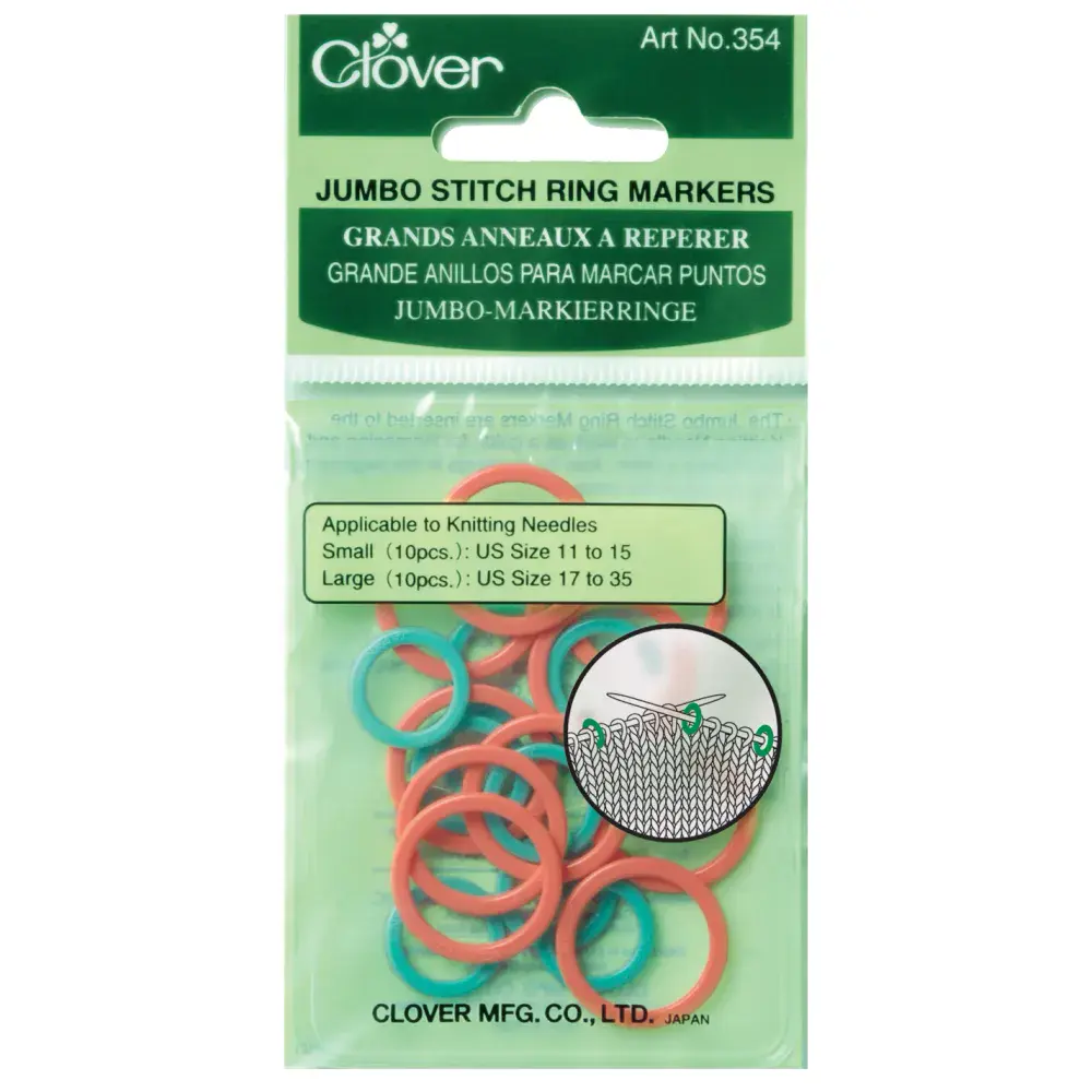 Clover Stitch Ring Marker Jumbo