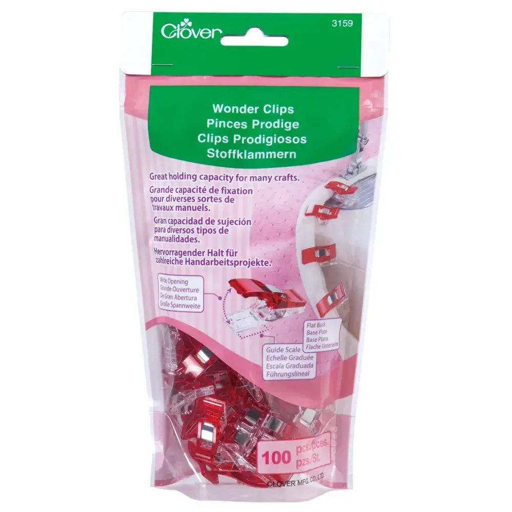 Clover Wonder Clips 100 Pieces