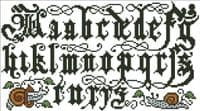 Curly Snails by Arelate Studio cross stitch chart