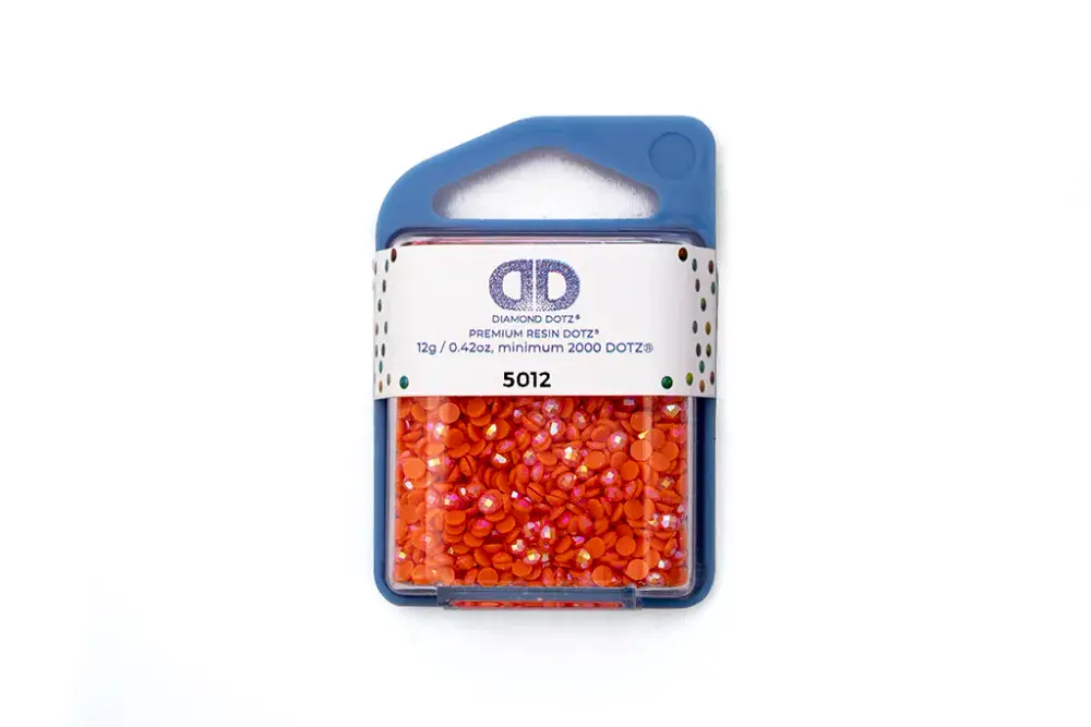 Diamond Painting Dotz Freestyle Dotz 2 8mm Orange AB 12g