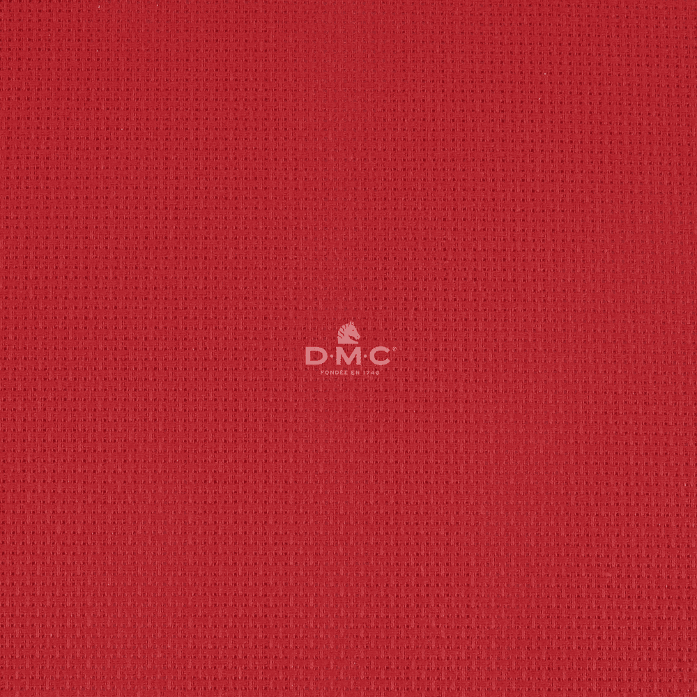 DMC 14 count aida - 321 - Red