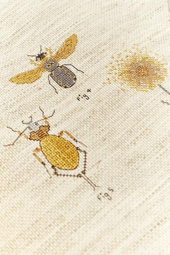 DMC 14 count Ecru Linen Aida