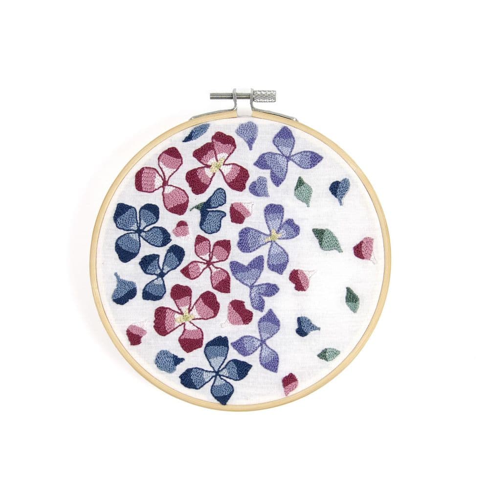 DMC Hydrangea Petals punch needle kit