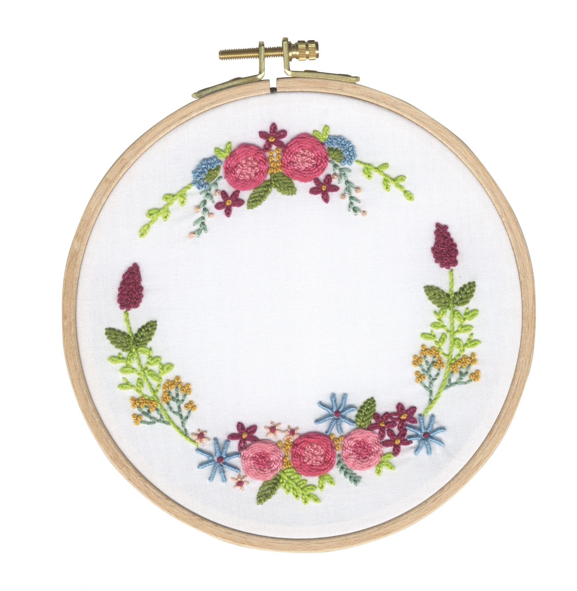 DMC Magical Wreath embroidery kit