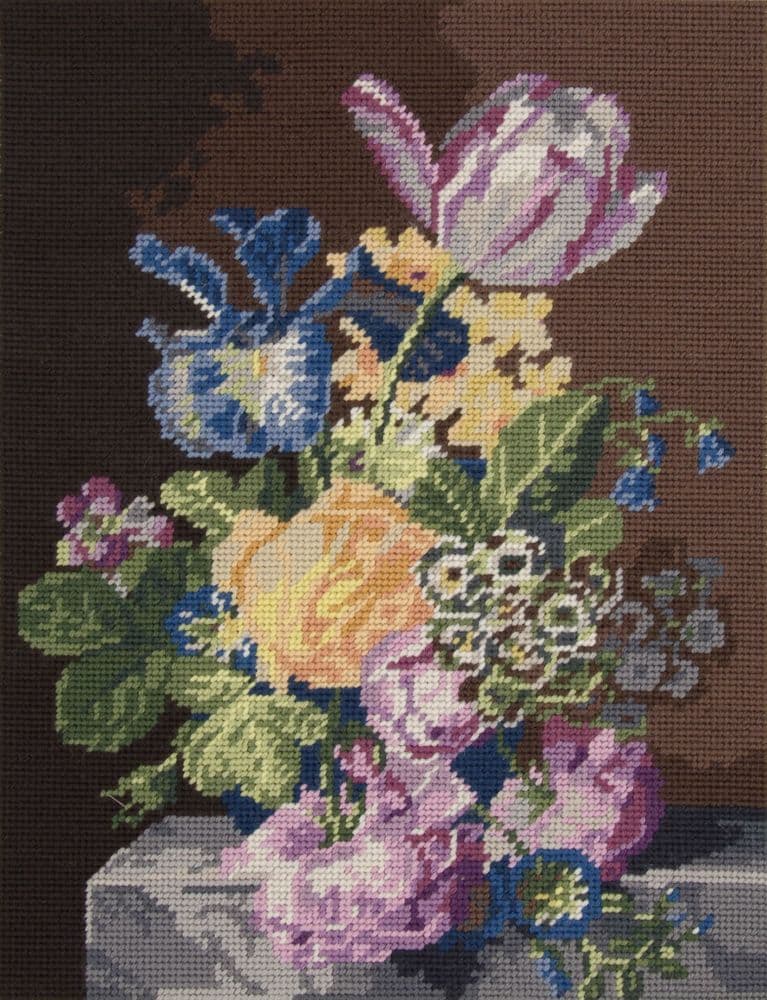 DMC Roses Tapestry Canvas