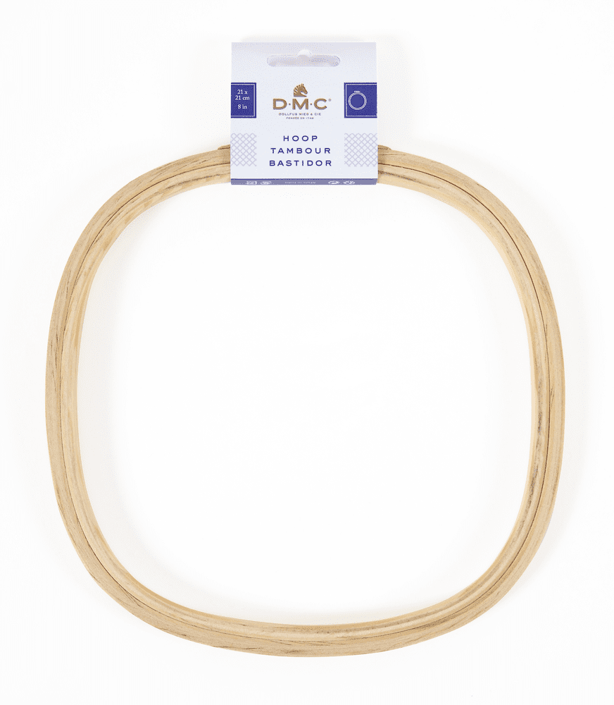 DMC Wood Embroidery Hoop/Frame Square 21x21cm