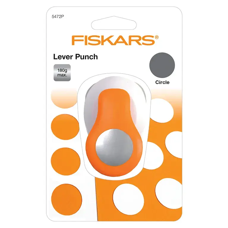 Fiskars Lever Punch Circle Medium