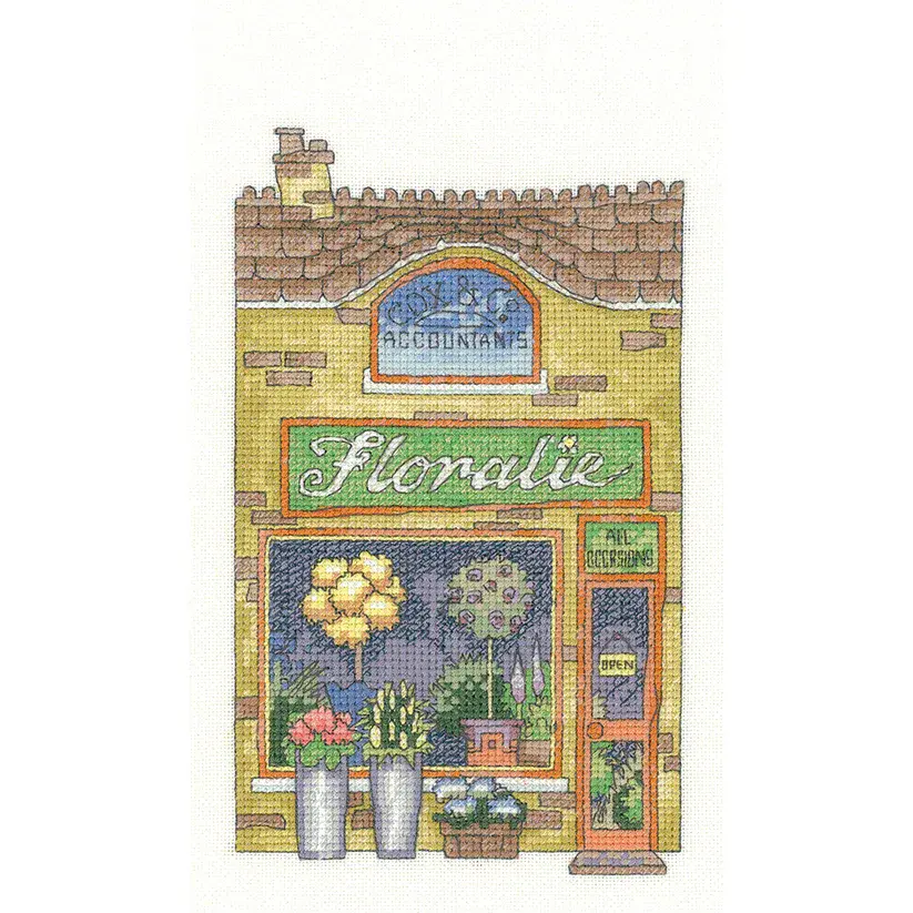 Floralie cross stitch chart - Peter Underhill