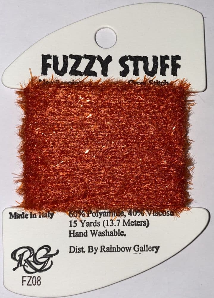 FZ08 - Brite Orange Fuzzy Stuff Rainbow Gallery