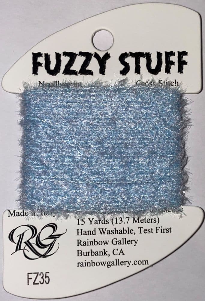 FZ35 - Pale Blue Fuzzy Stuff Rainbow Gallery
