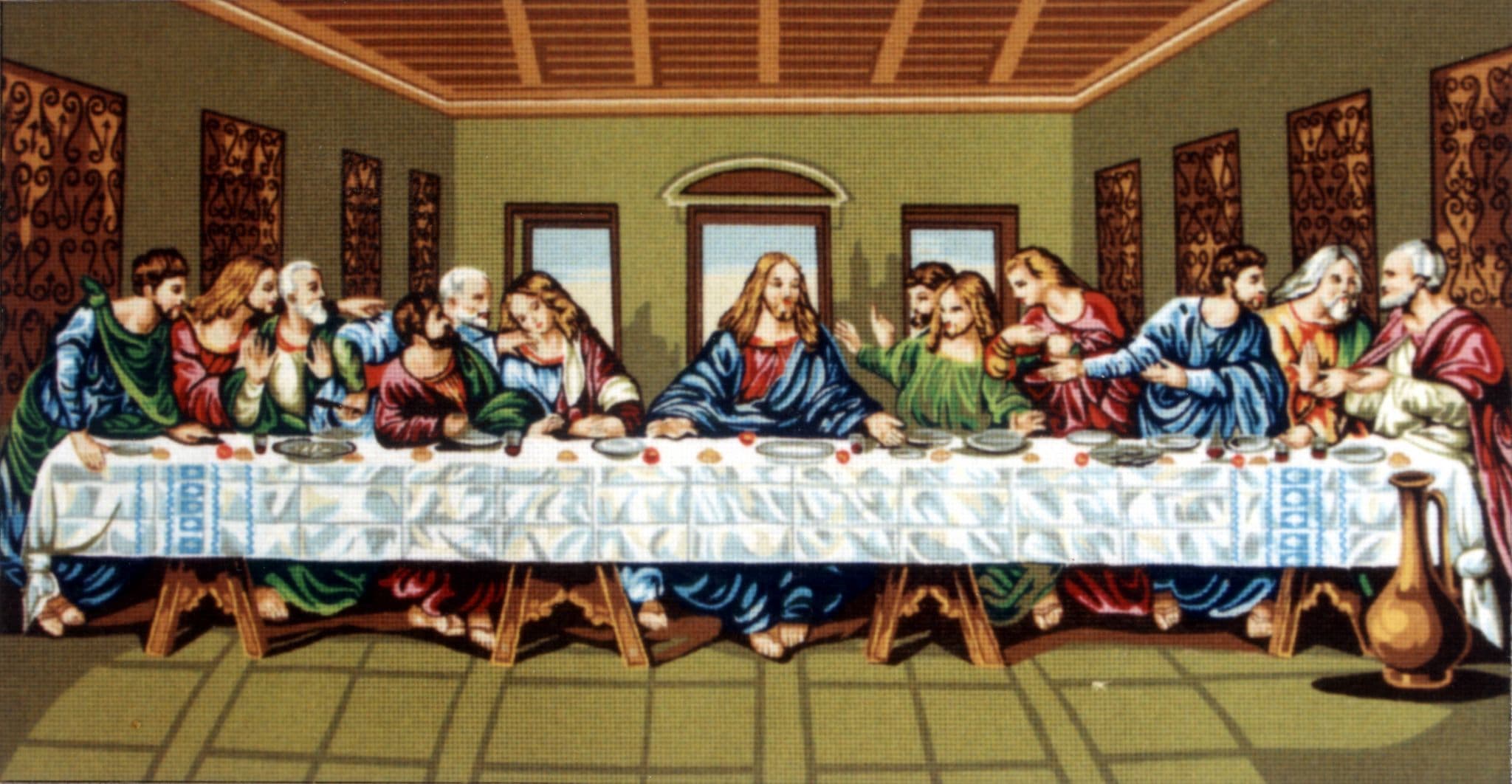 Gobelin-L The Last Supper 2 Tapestry Canvas