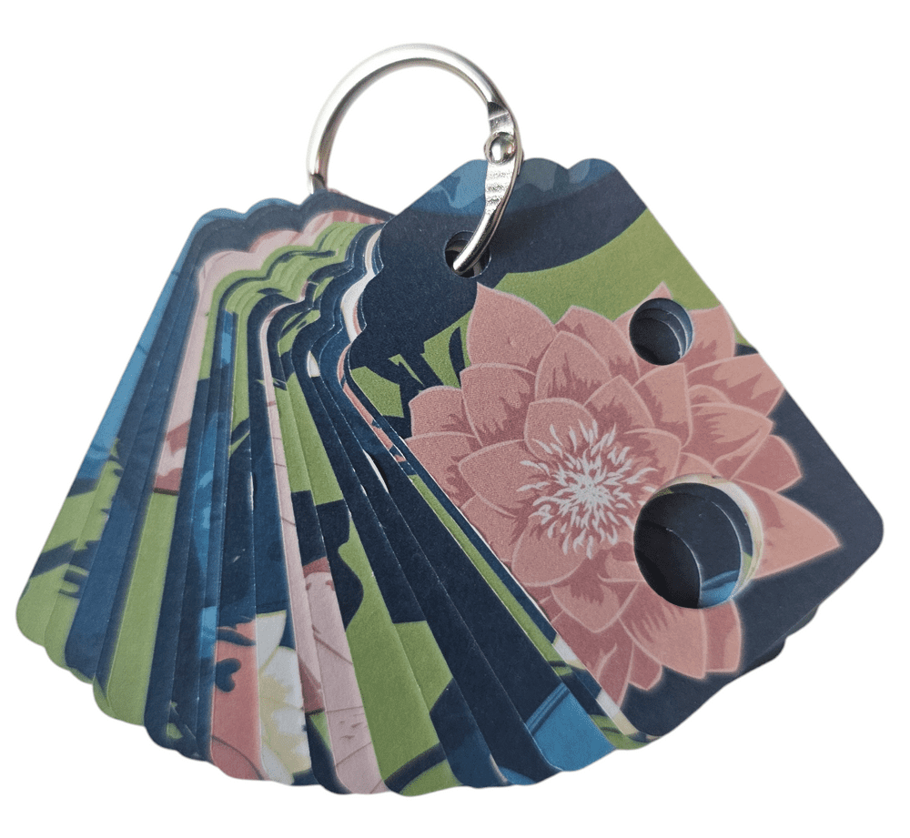 Handmade Card Floss Drops - Pack of 20 with snap ring - FD21