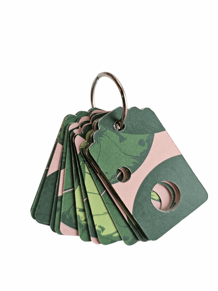 Handmade Card Floss Drops - Pack of 20 with snap ring - FD25