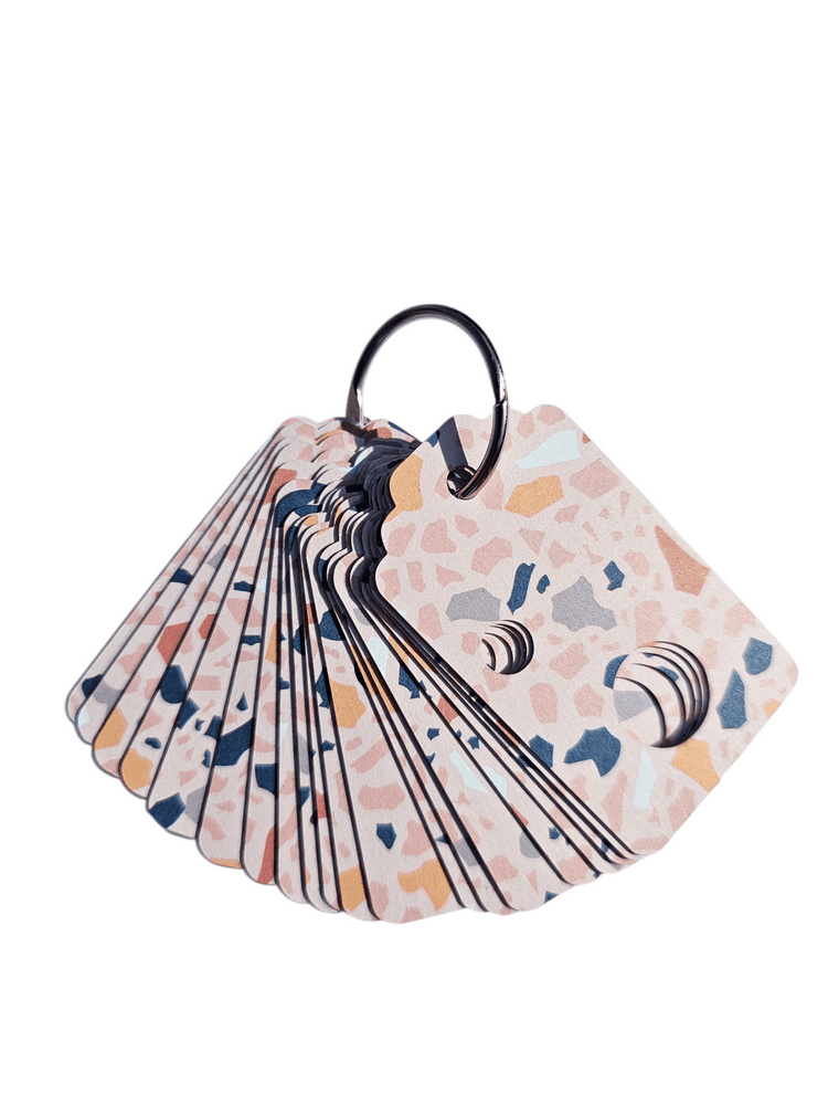 Handmade Card Floss Drops - Pack of 20 with snap ring - FD38