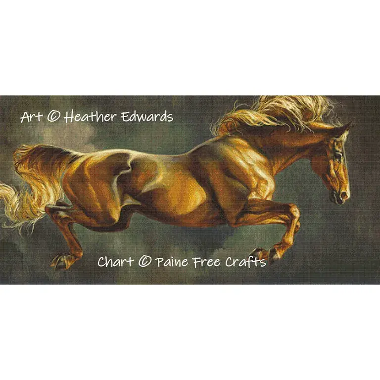 Hanging in the Balance by Paine Free Crafts printed cross stitch chart