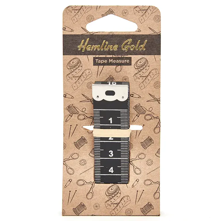 Hemline Gold Tape Measure 150cm/60in