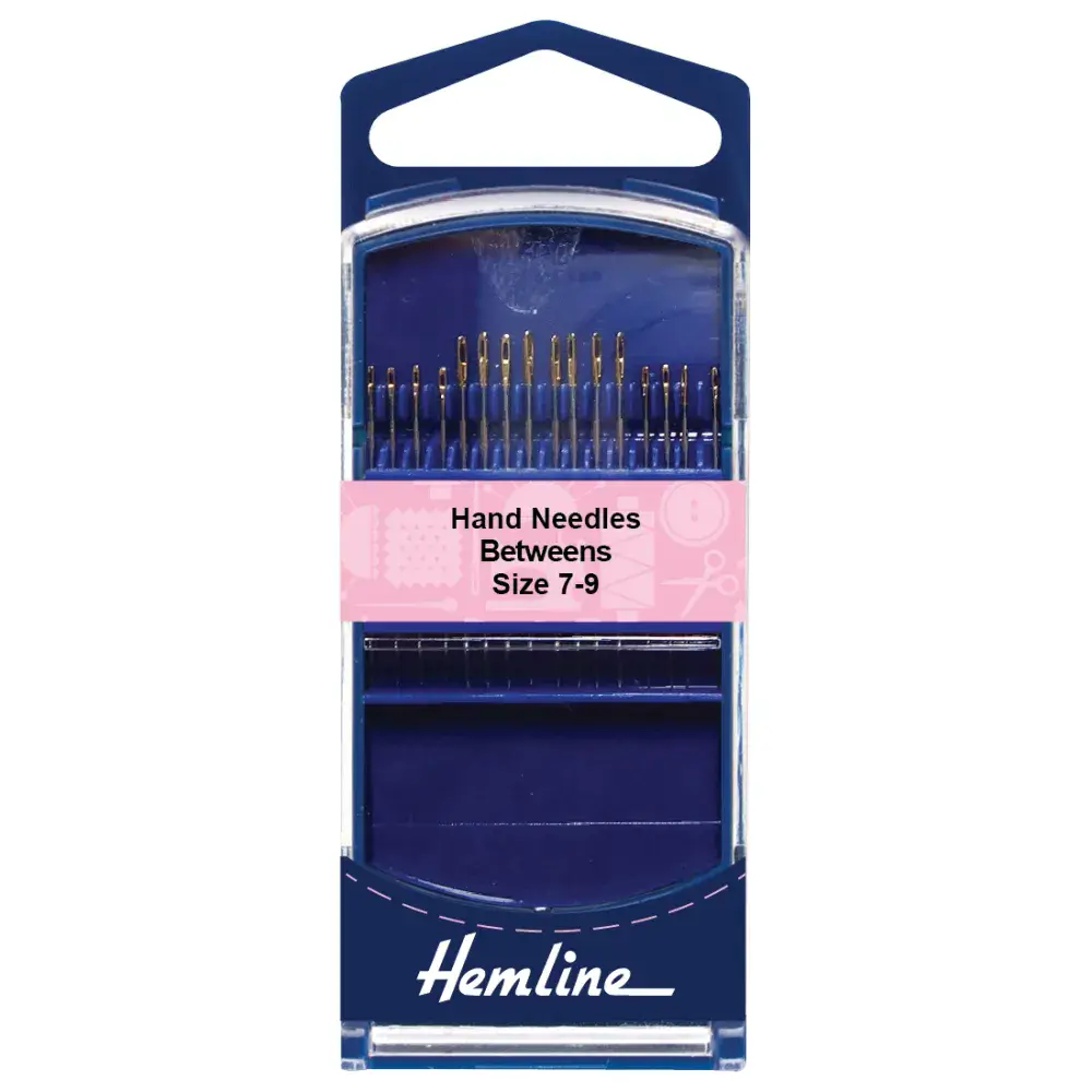 Hemline Hand Sewing Needles Premium Betweens Size 7-9