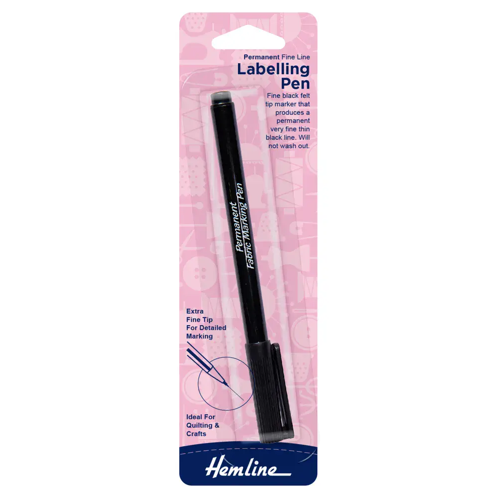 Hemline Pen Labelling Fine Tip