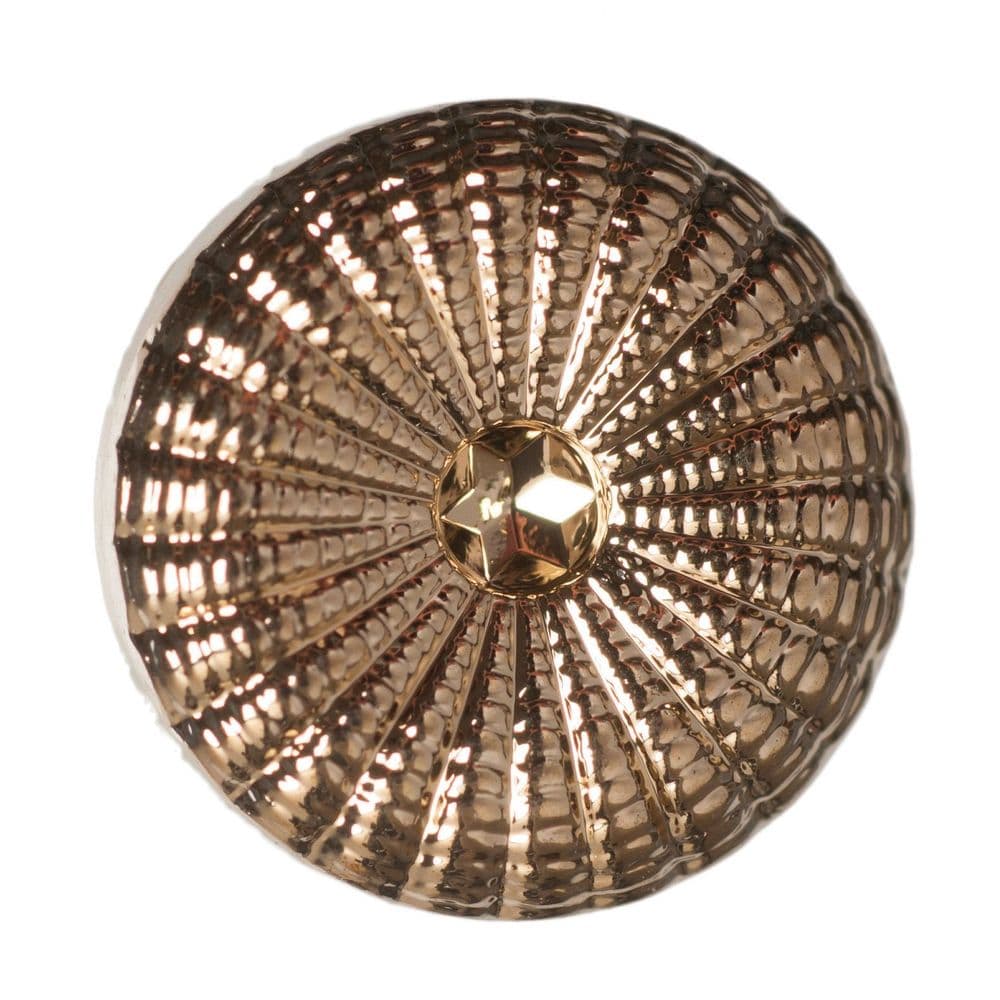 Hemline Round Decorative Gold Buttons