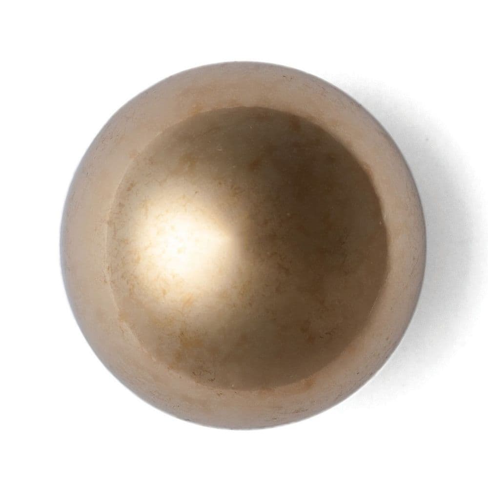 Hemline Round Half Ball Domed Gold Buttons