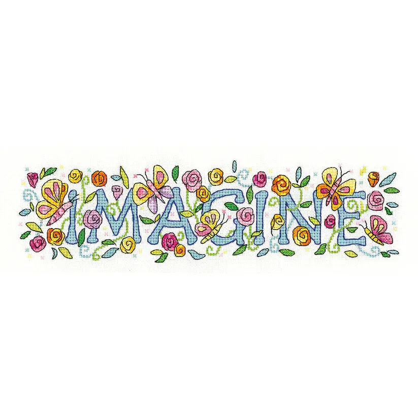 Imagine cross stitch chart - Karen Carter Collection