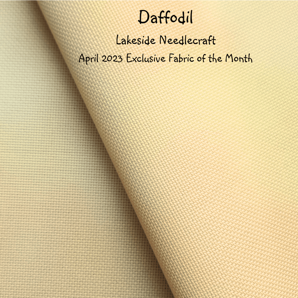 Lakeside Needlecraft Daffodil aida