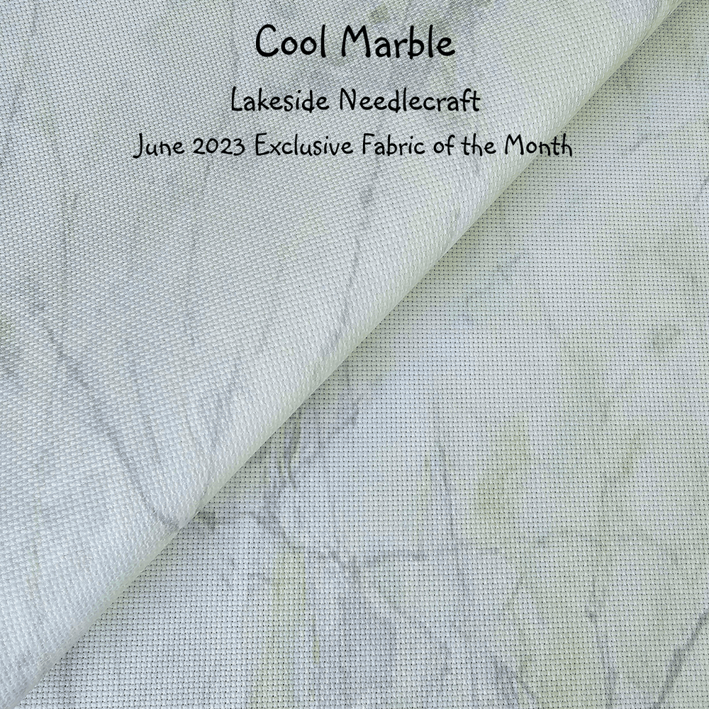 Lakeside Needlecraft Iridescent Cool Marble aida